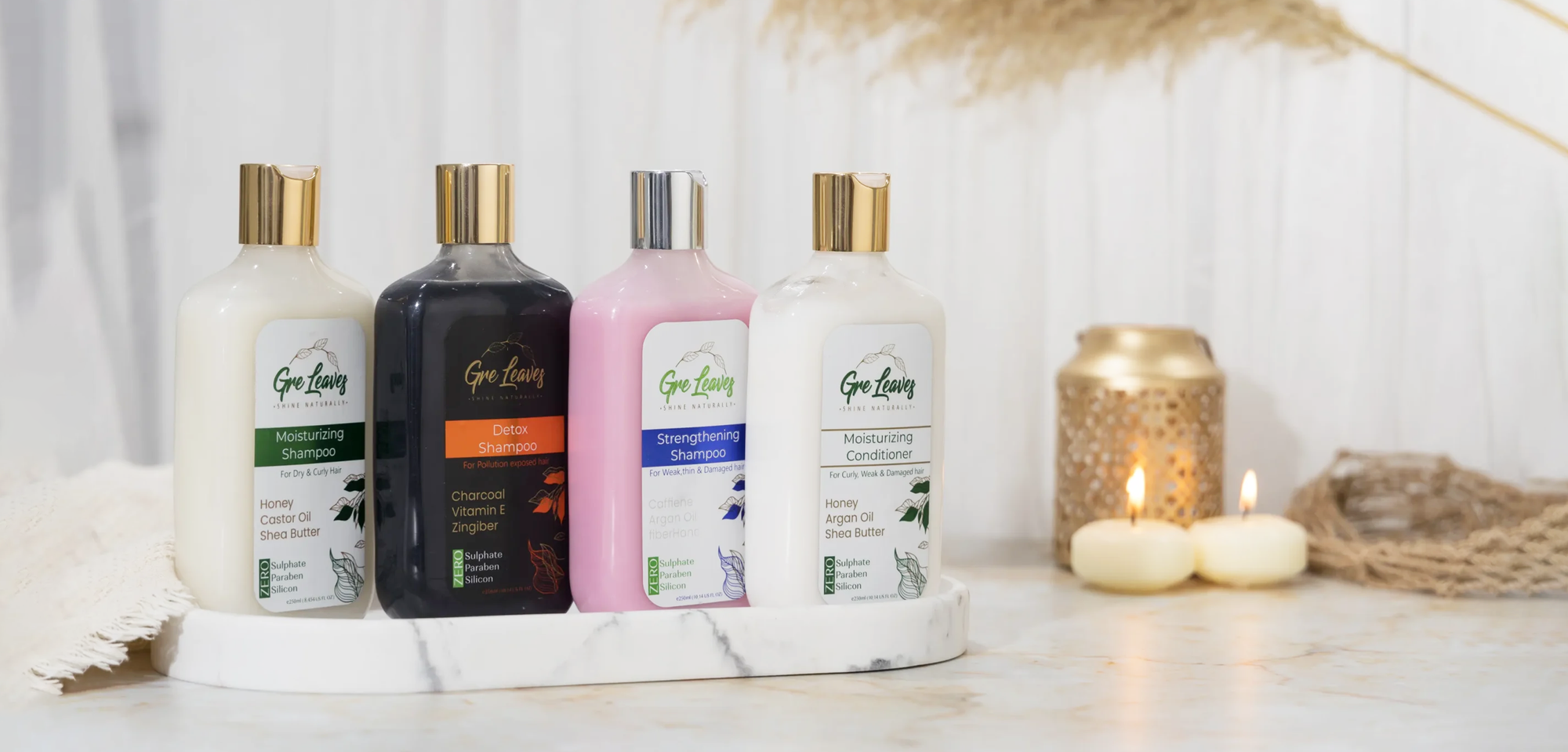 Buy Gre Leaves: Vegan, Organic Hair Care for Natural Nourishment ...