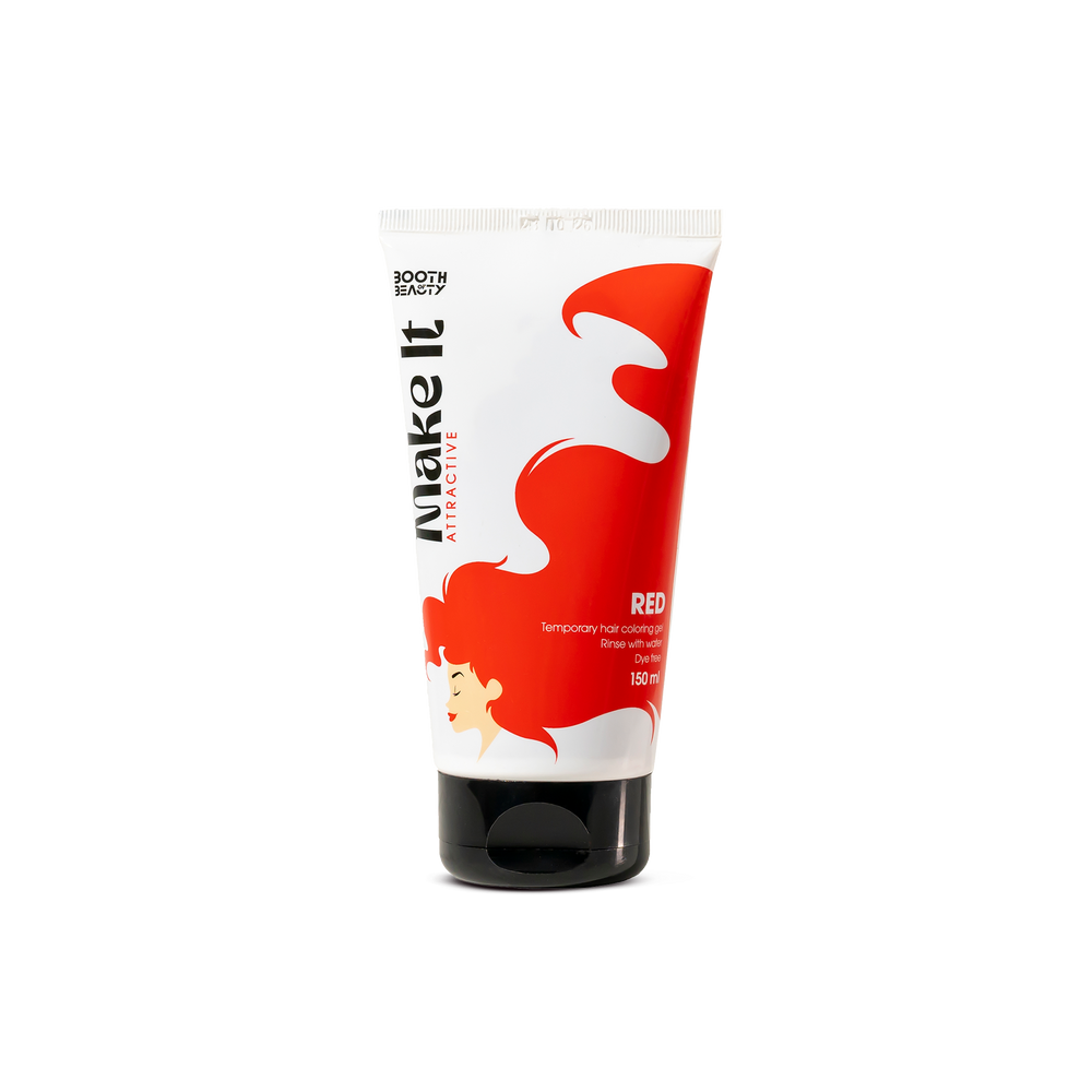 Buy Make It Attractive - Temporary Red Hair Dye by Booth of Beauty ...