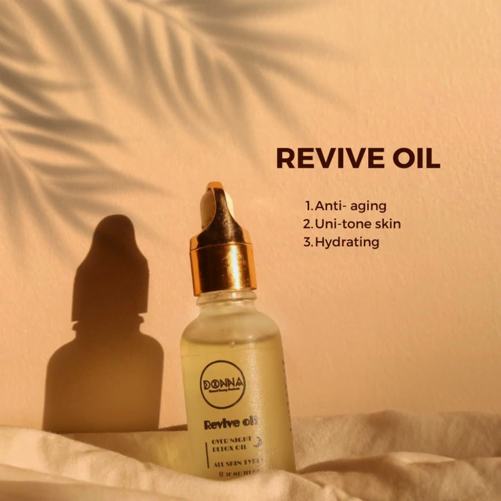 Buy Revive Oil by Donna Natural for Radiant, Youthful Skin - Source Beauty – Donna Natural