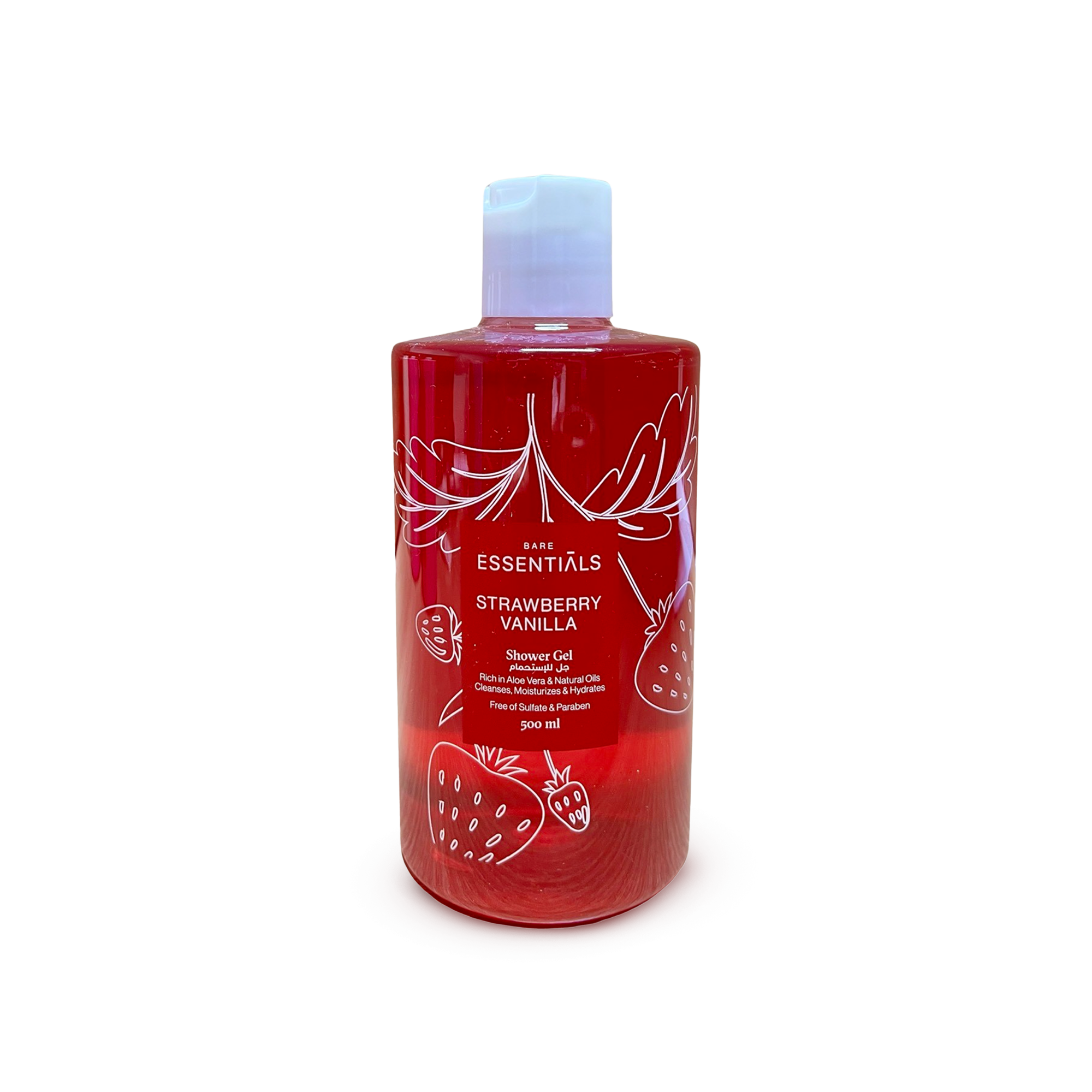 Buy Strawberry Vanilla Shower Gel 500ml by Essentials - Source Beauty