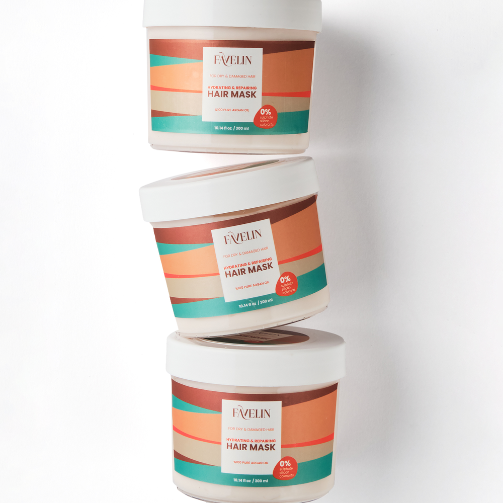 Hydrating & Repairing Hair Mask for Healthy Lustrous Hair – Favelin