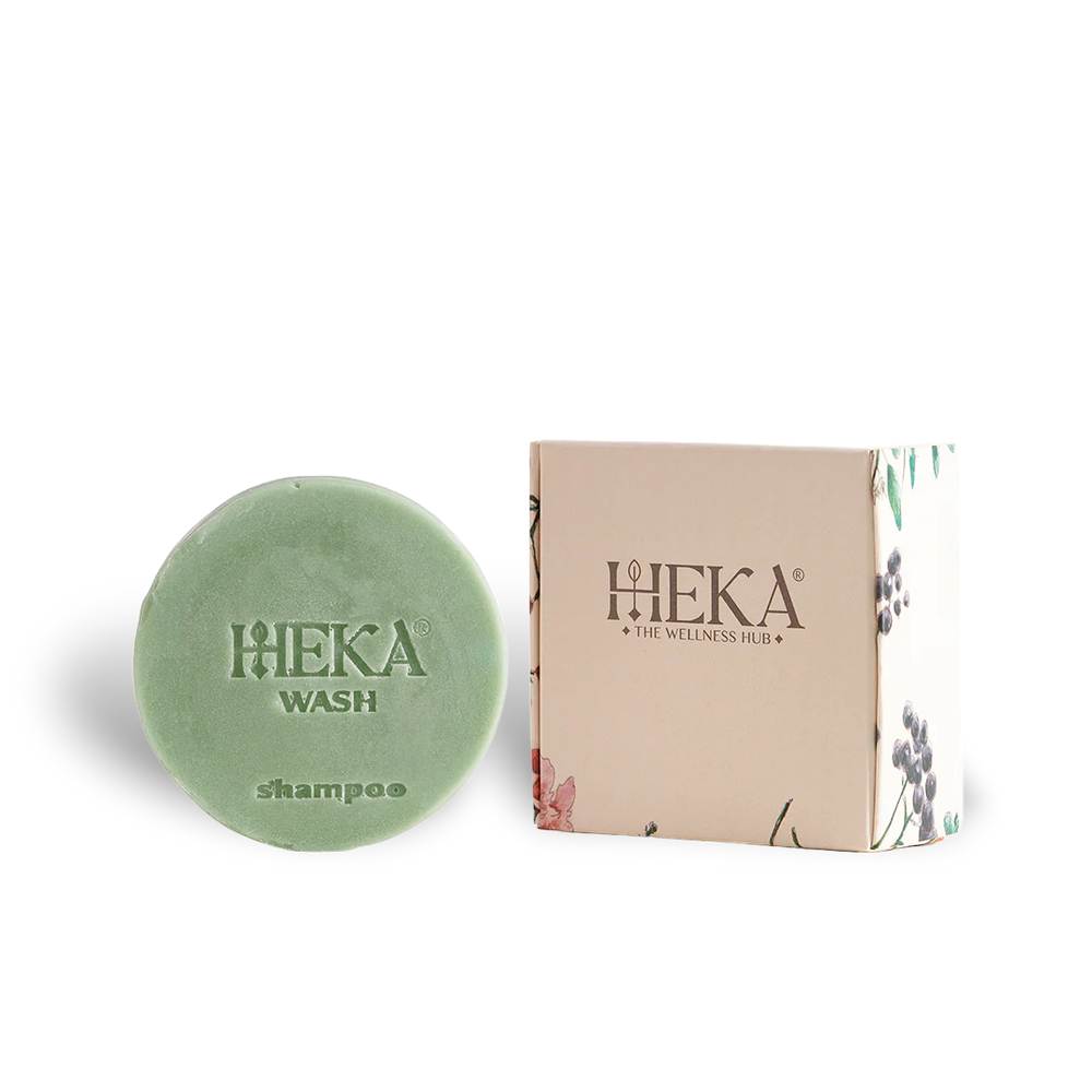 Wash Shampoo Bar - Straight and Wavy hair – Heka