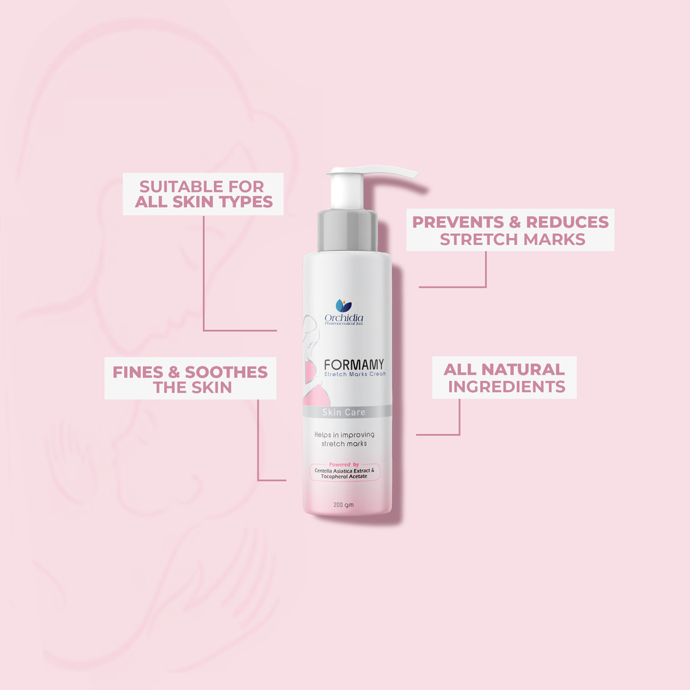 Buy Formamy Stretch Marks Cream by Orchidia for Smooth Skin - Source ...