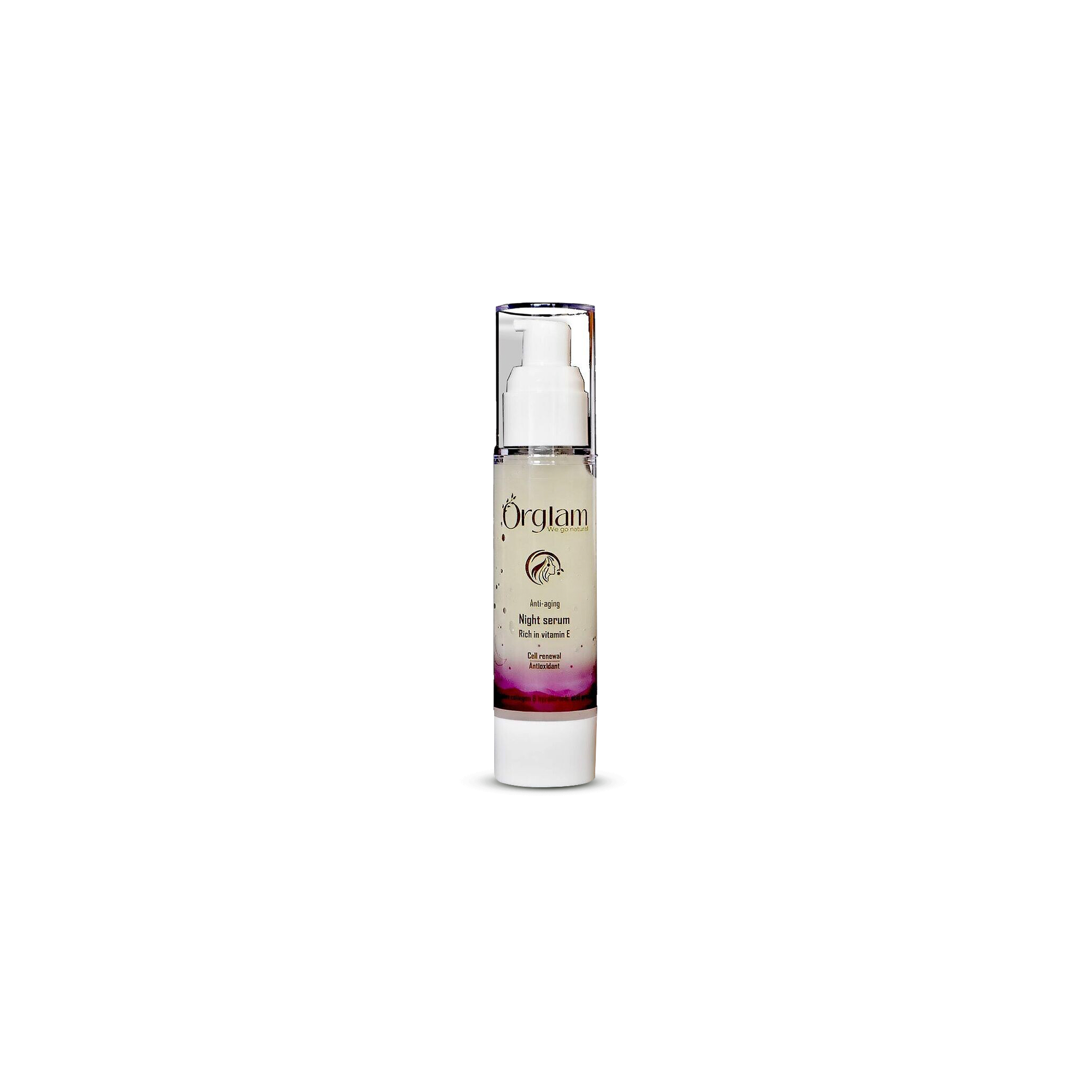 Anti Aging Vitamin E Night Serum – Orglam