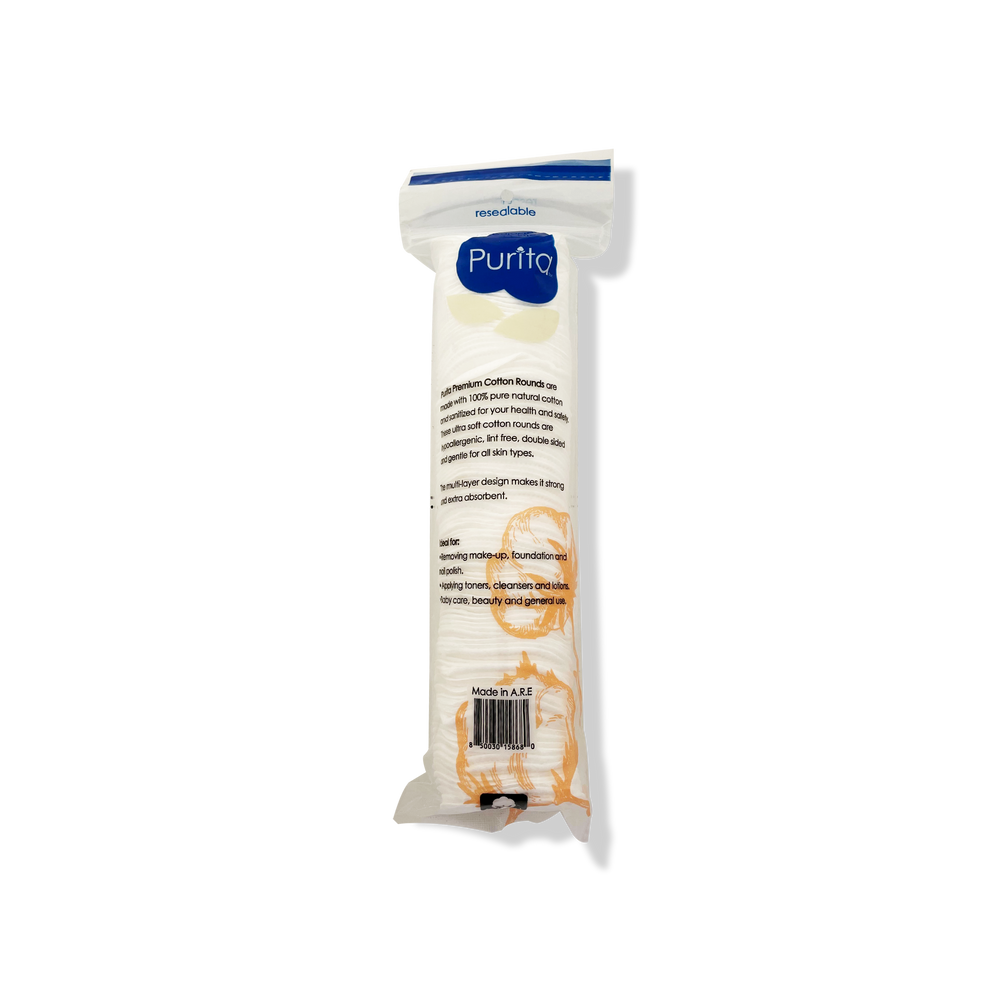 Purita Cotton Rounds - 100 Pcs – EGCotton