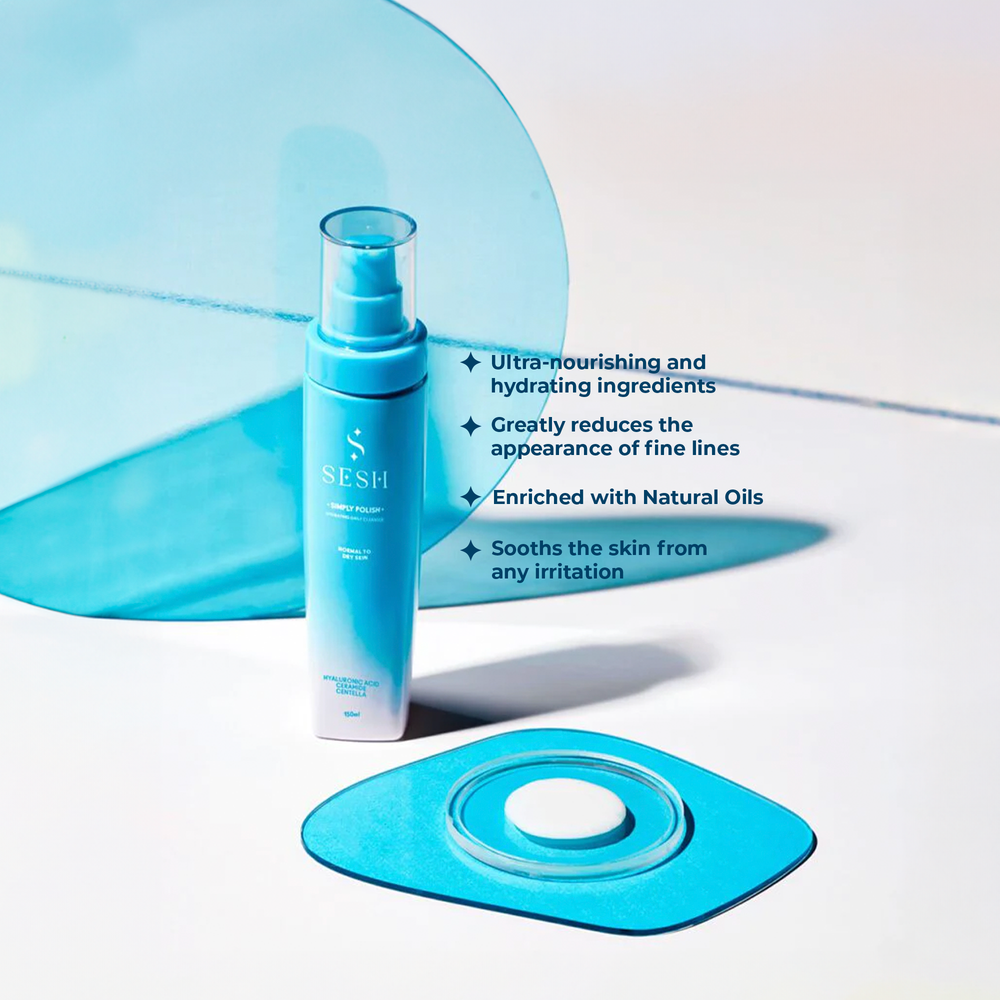 Buy Simply Polish Hydrating Daily Cleanser 150ml - SESH Face Wash ...