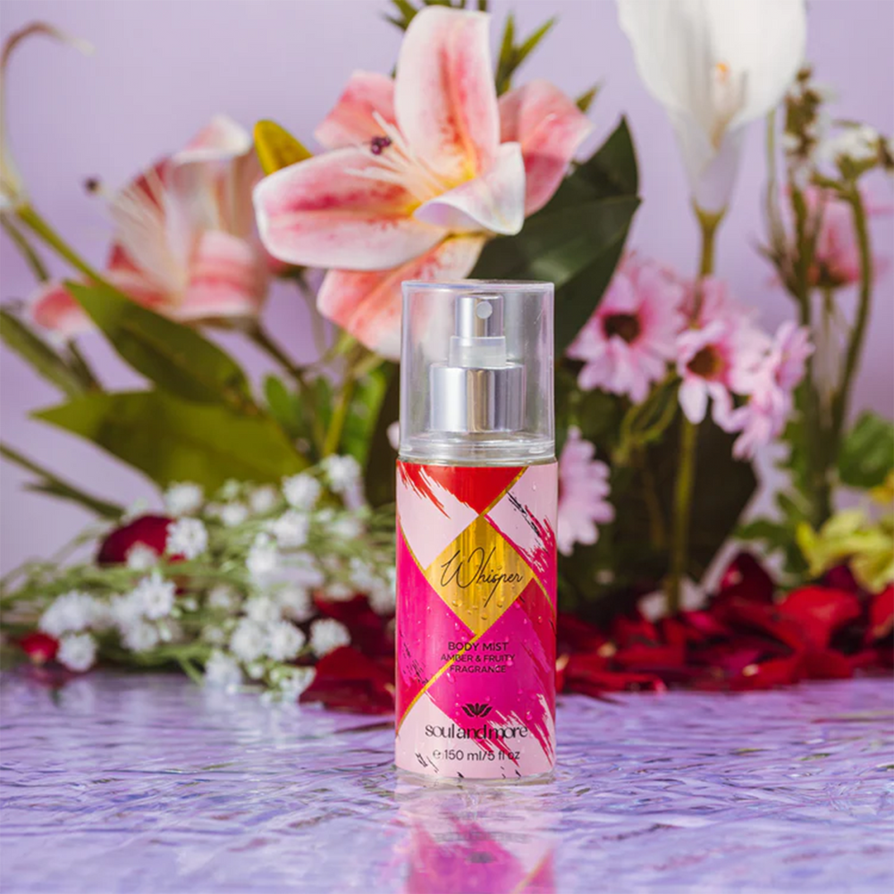 Whisper Body Splash 150ml by Soul & More - Shop Best Body Splash Now - Source Beauty – Soul & More