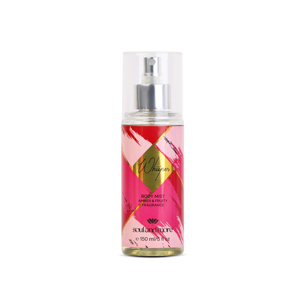 Whisper Body Splash 150ml by Soul & More - Shop Best Body Splash Now - Source Beauty – Soul & More