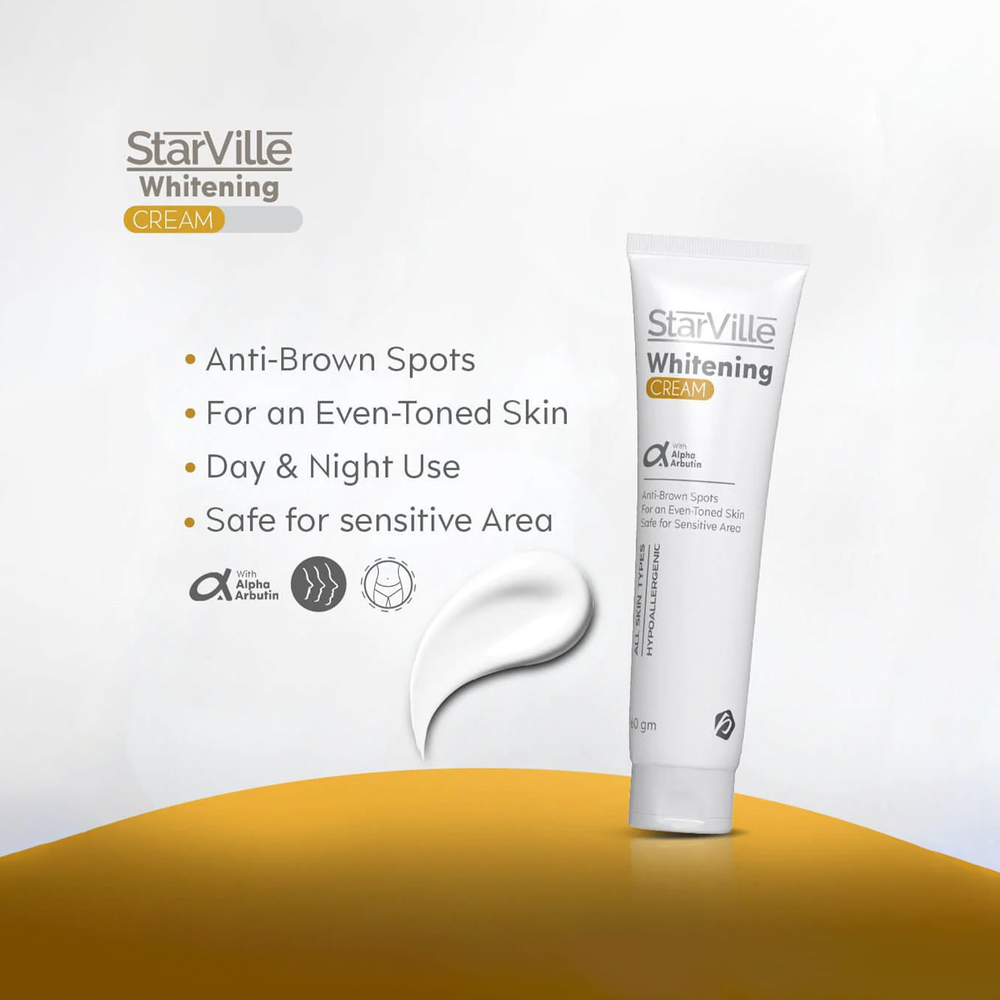 Buy Starville Whitening Cream - Effective for All Skin Types - Source ...