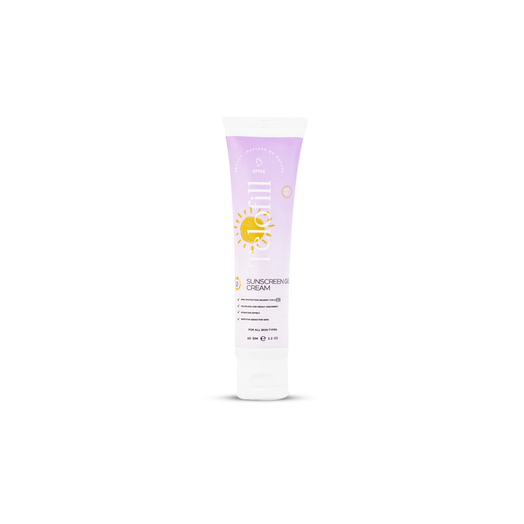Sunscreen Gel Cream SPF 50+ – Telofill