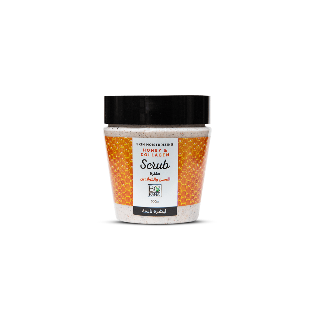Buy Skin Moisturizing Honey & Collagen Scrub 300g - Bobana Body Scrub ...