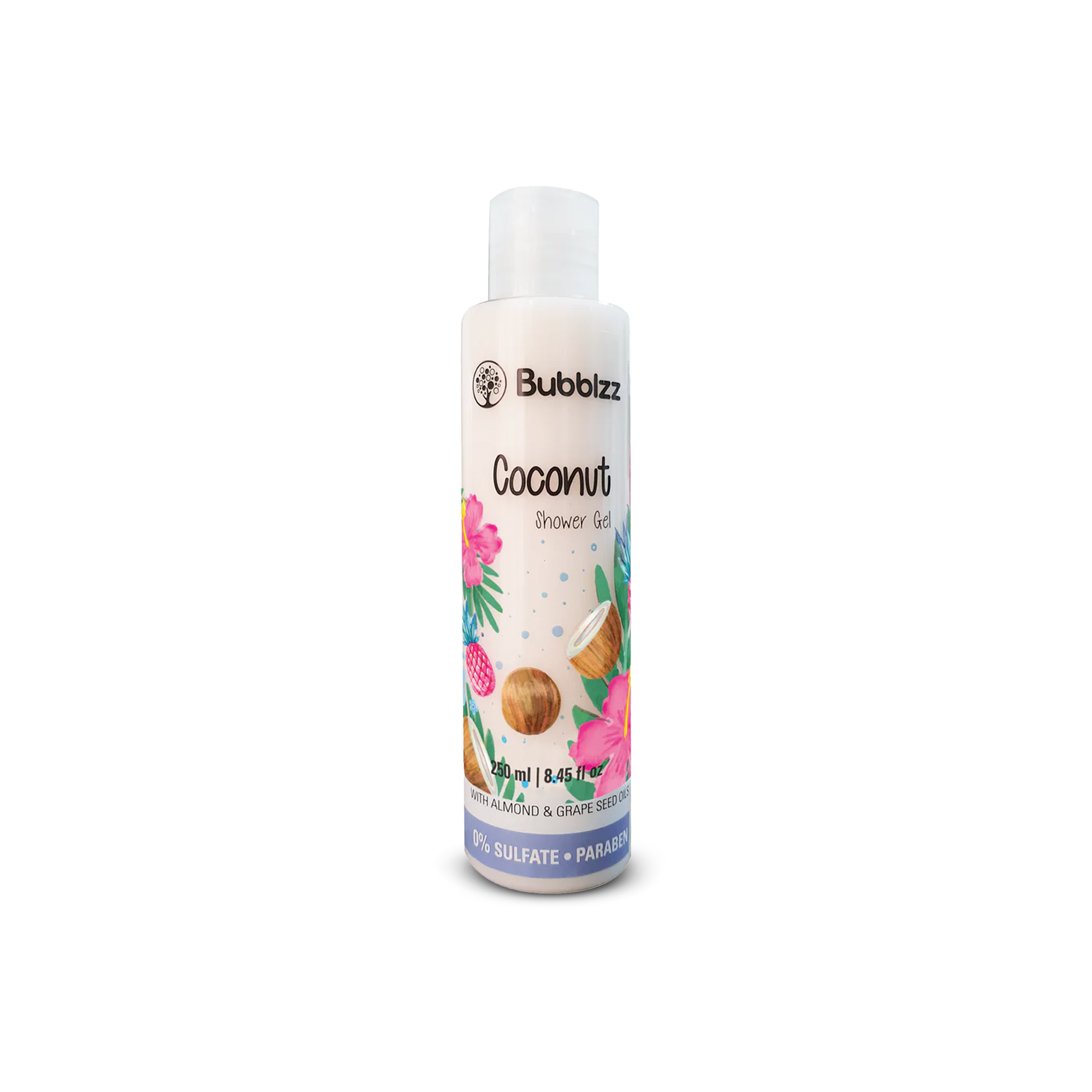 Coconut Shower Gel 250 ml – Bubblzz