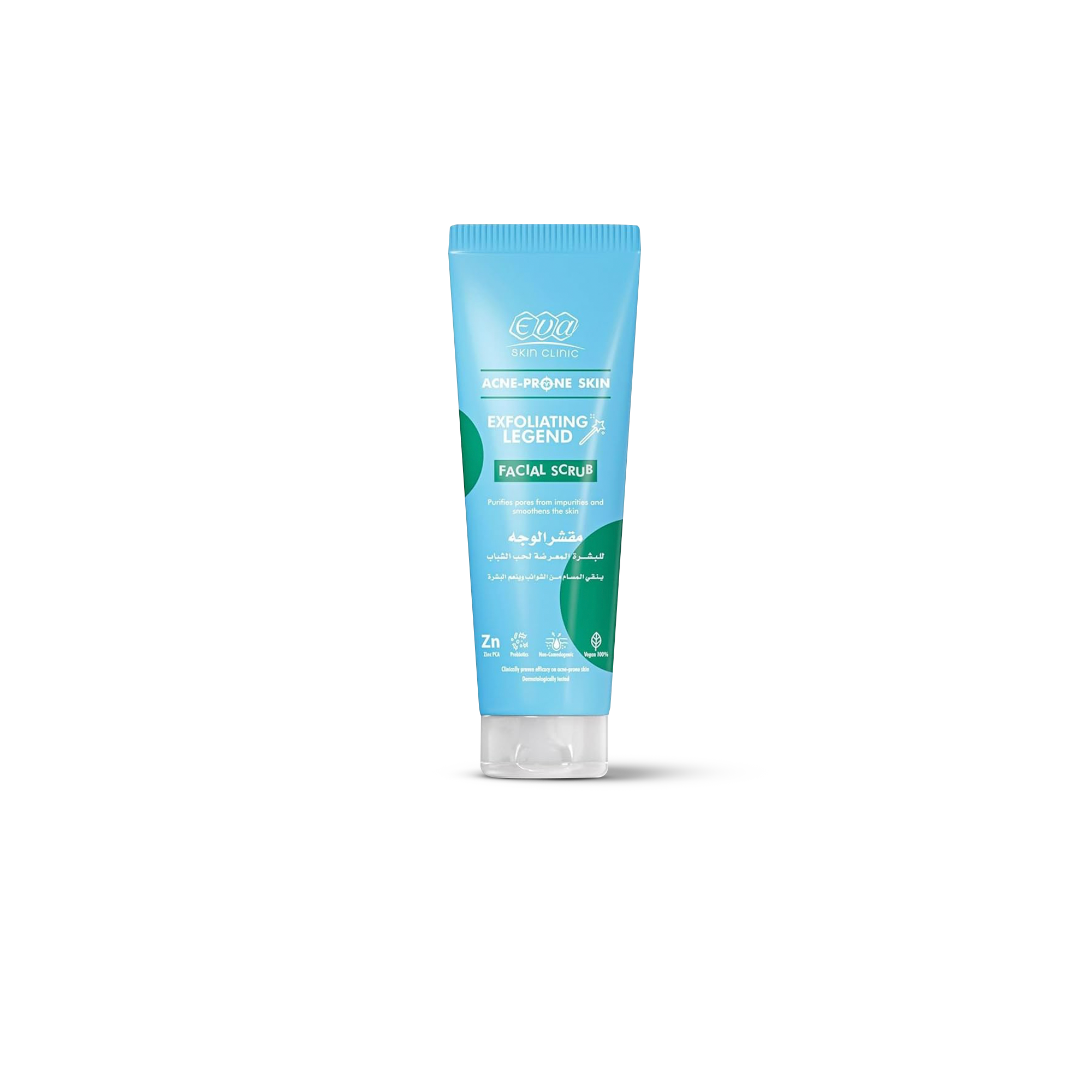 Buy Exfoliating Legend Facial Scrub 100ml by Eva Cosmetics - Source Beauty