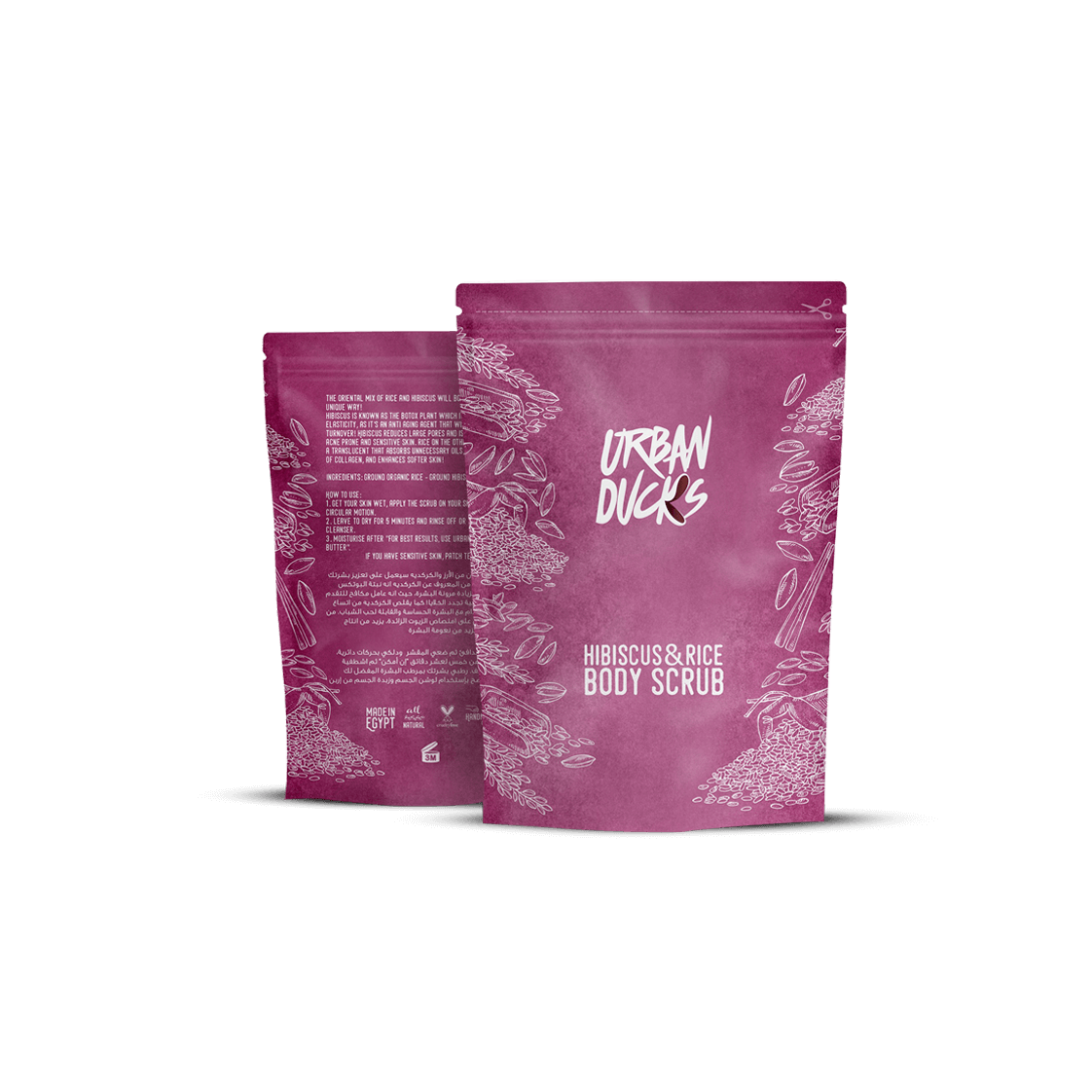 Hibiscus Rice, Body & Face, Scrub & Mask – Source Beauty
