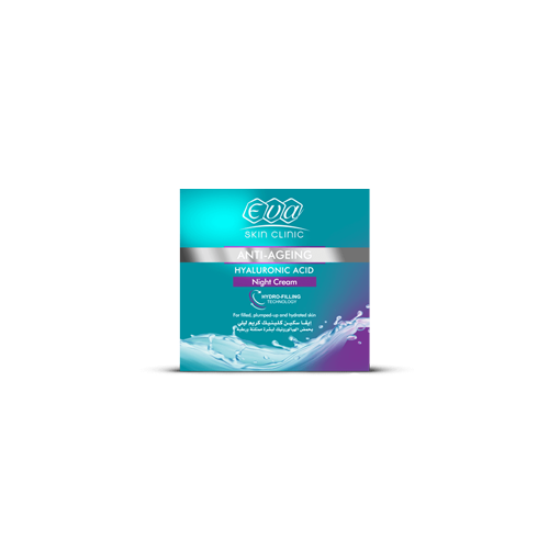 Buy Hyaluronic Night Cream 45ml - Eva Cosmetics Night Cream - Source Beauty