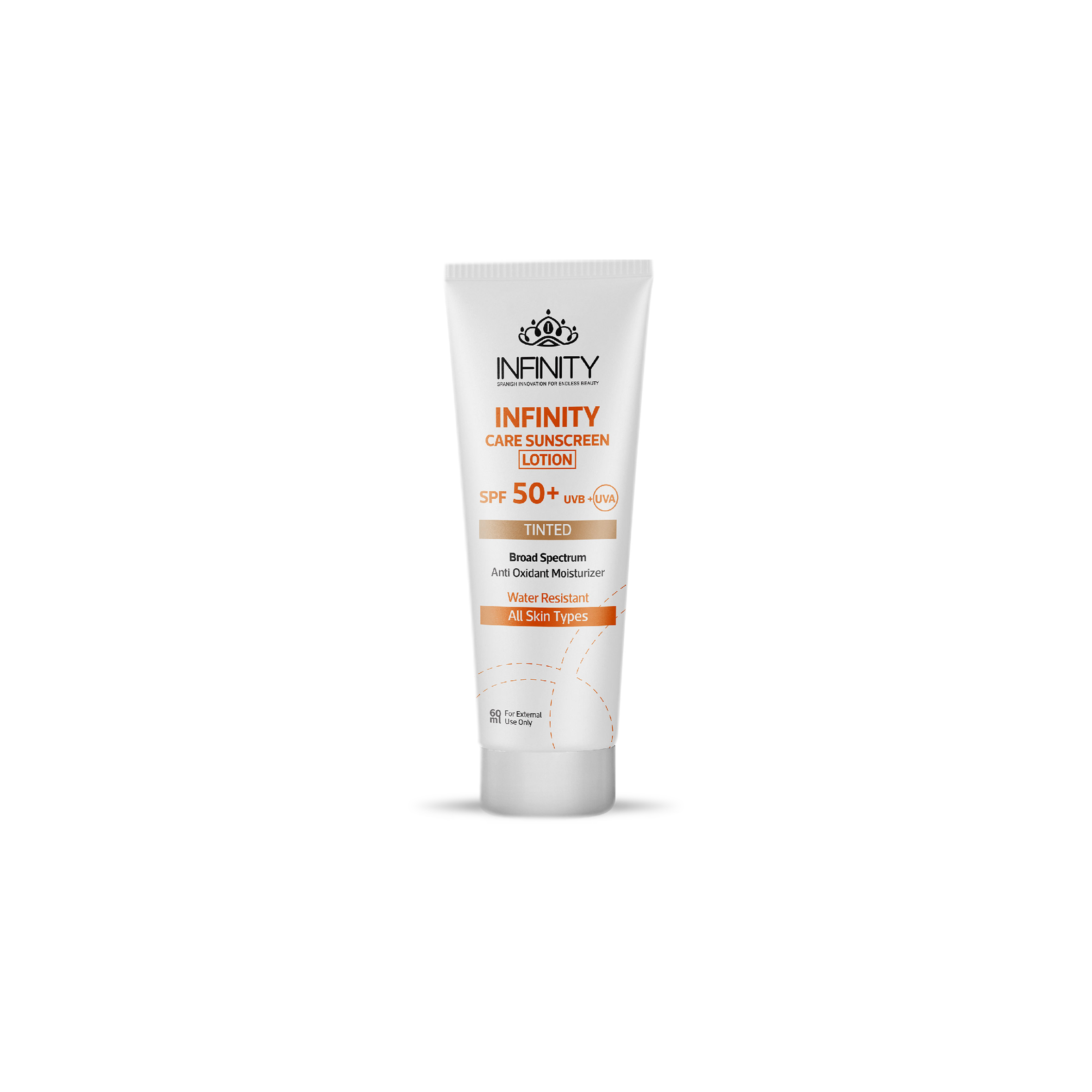 Tinted Sunscreen SPF 50+ – Infinity Pharma