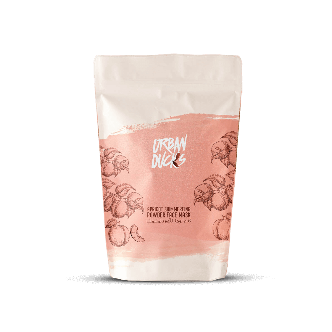 Apricot Shimmering Powder Face Mask – Urban Ducks